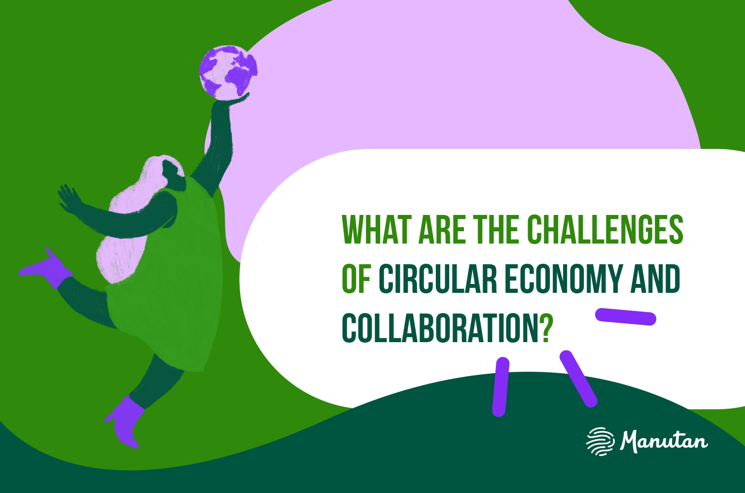 Circular economy and collaboration: The challenges