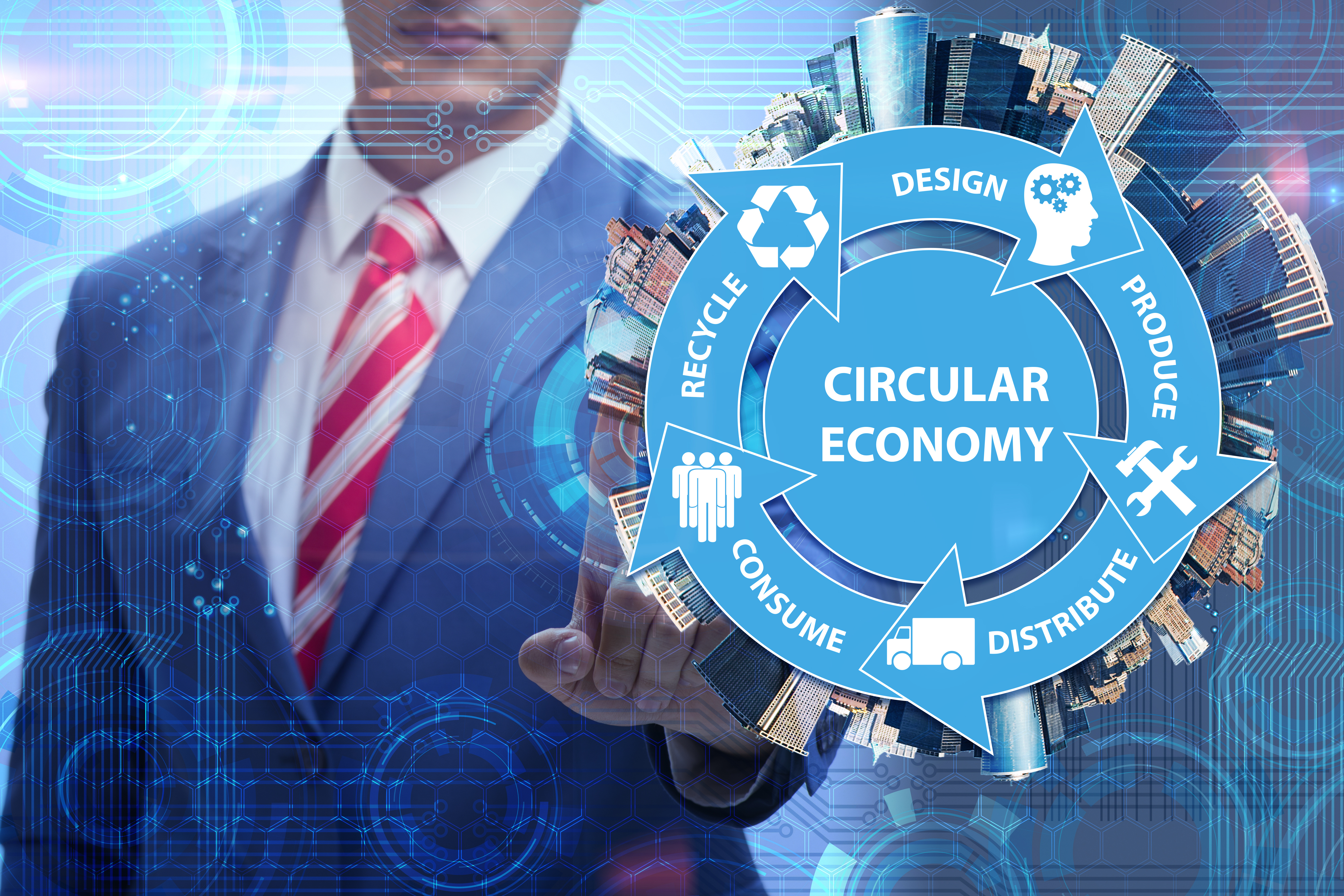 Circular economy and collaboration: The challenges
