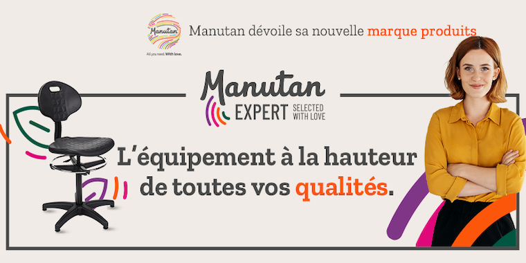 Manutan dévoile sa nouvelle marque propre : Manutan EXPERT | Groupe Manutan