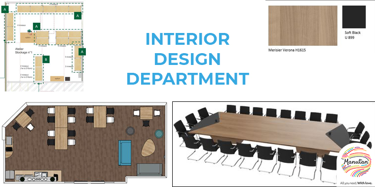 The Manutan interior design department | Manutan Group
